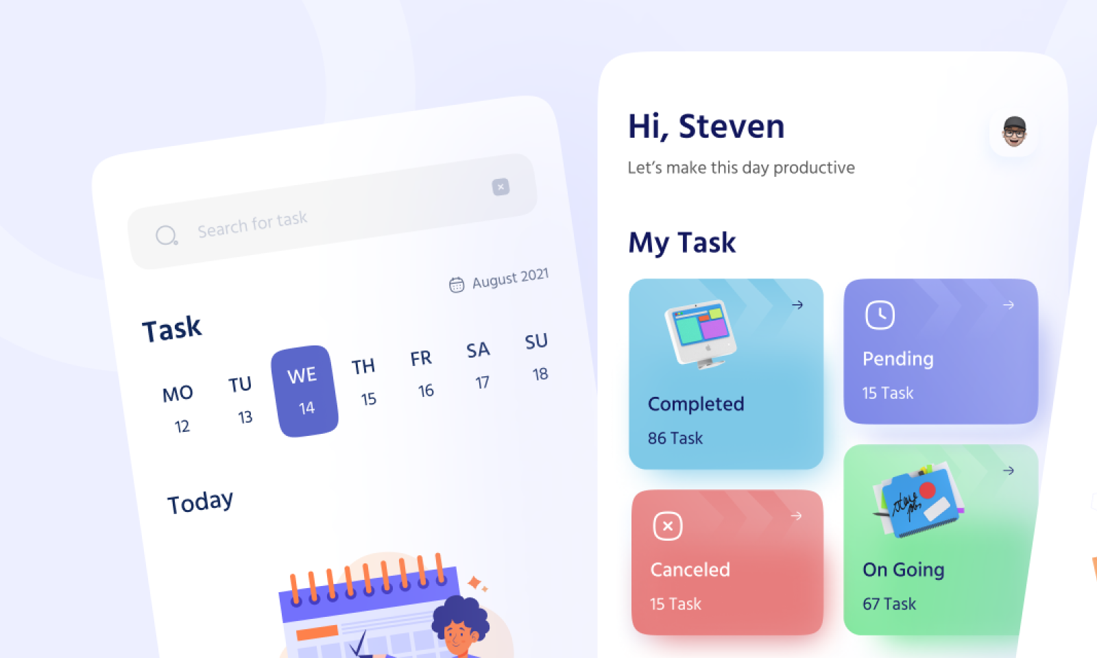 Dailoz. APP UI - Pixso设计素材