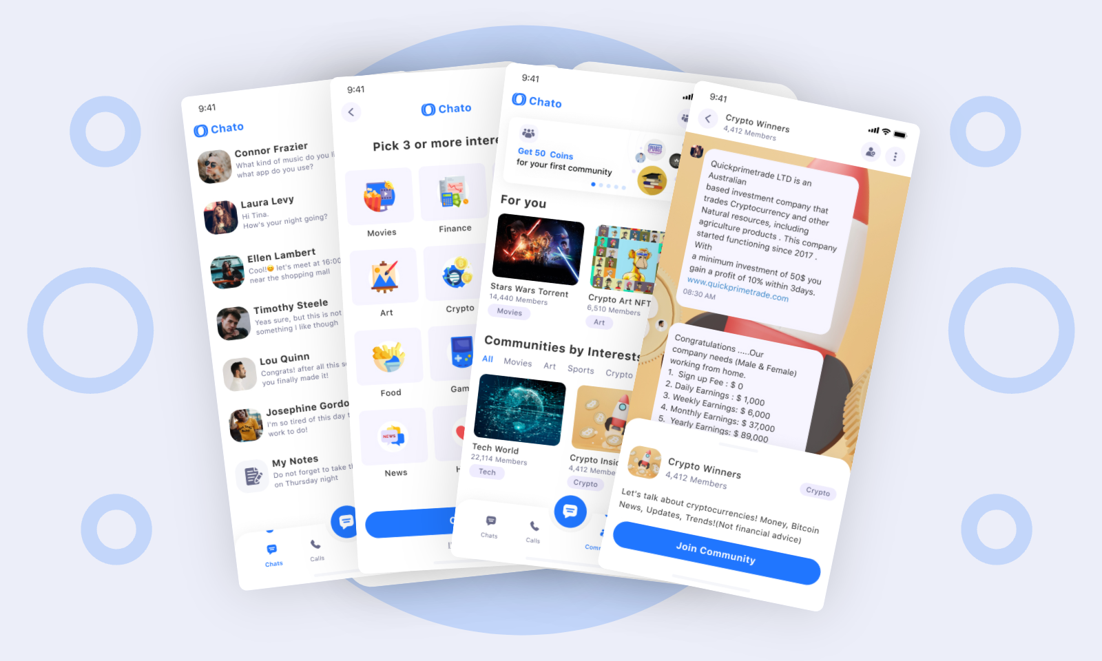 聊天APP - Pixso设计素材